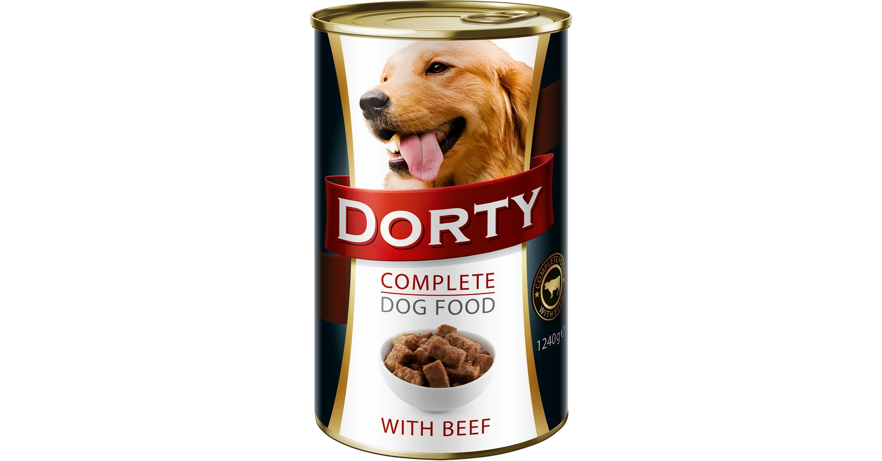 Dorty nedves kutyaeledel 1240 g marha ragu szószban - Holland Unió Kft